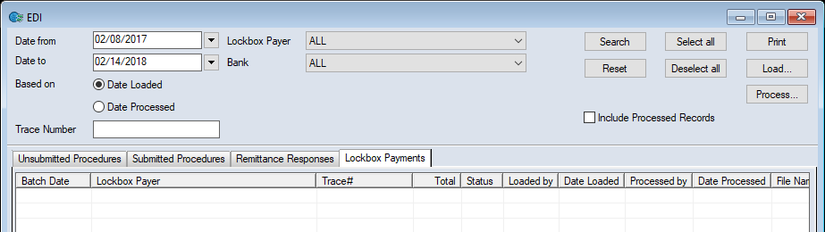 Load Lockbox Files