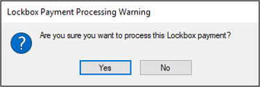 Process Lockbox Files Manually