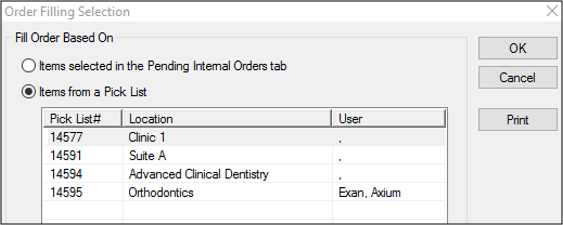 Manage Inventory Orders