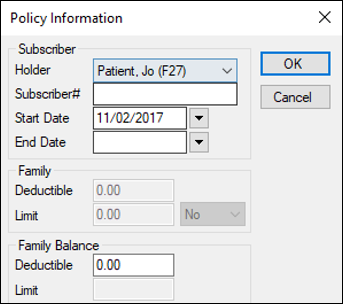 Add Insurance Benefit Plans