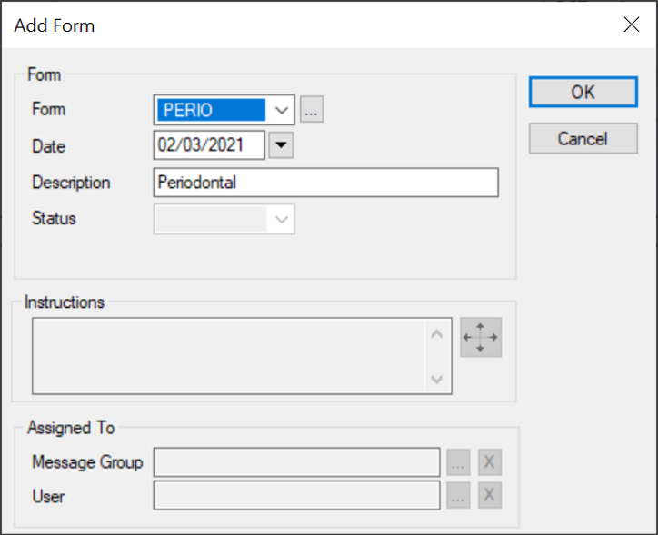 Perio Forms & Information