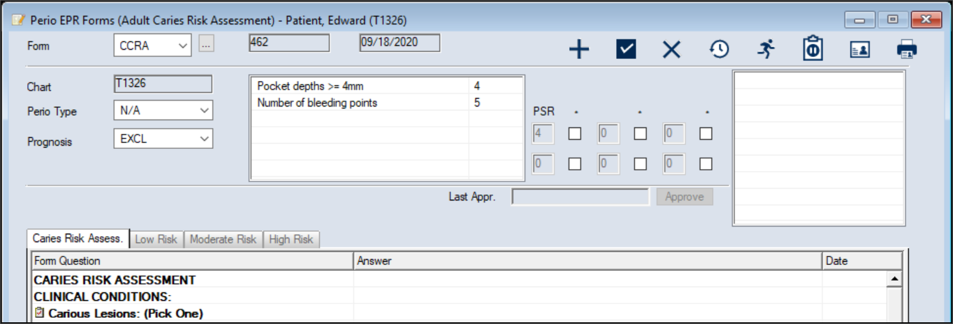 Perio Forms & Information