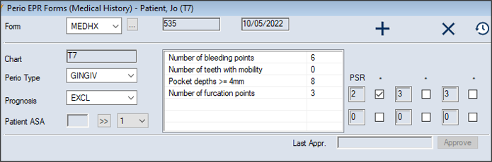 Perio Forms & Information