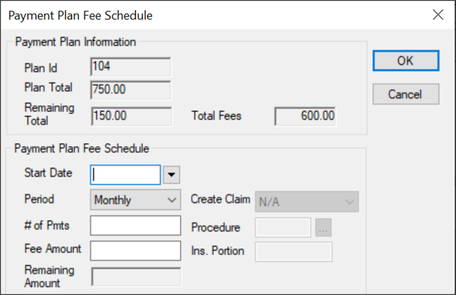 Payment Plans