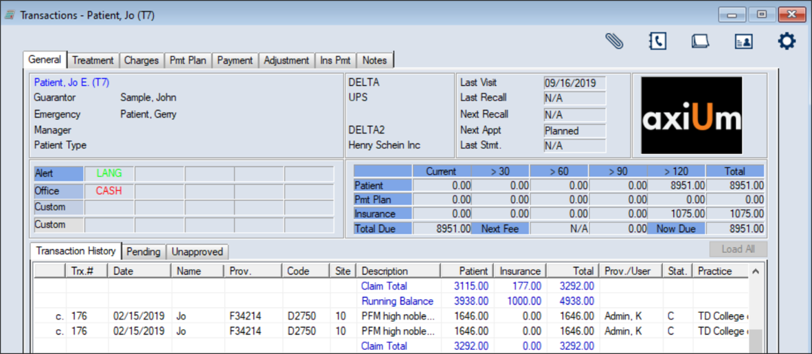 Transactions Overview