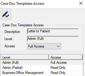 Case Doc Templates