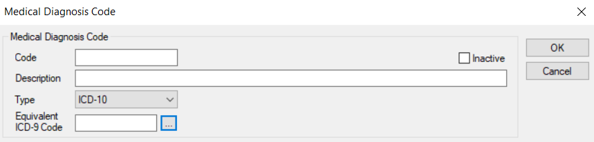 Medical Diagnosis Codes