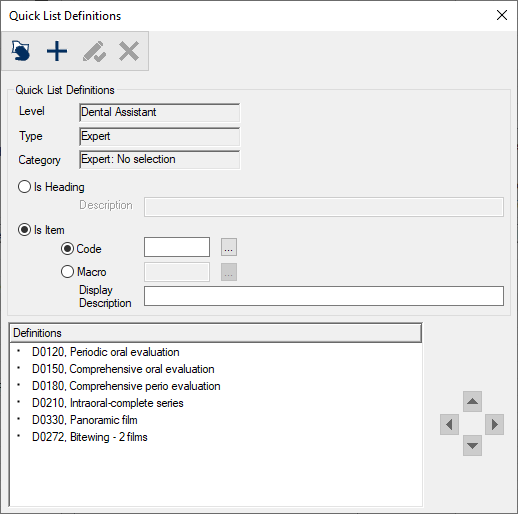 EHR Display Options