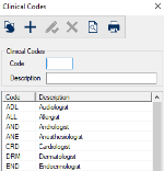 Clinical Codes